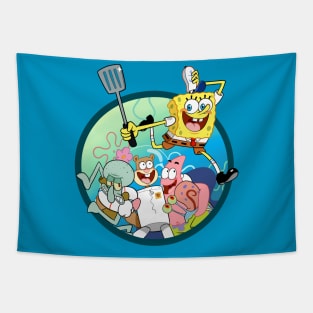 Spongebob Squarepants Spongebob Sponge Tapestries for Sale | TeePublic