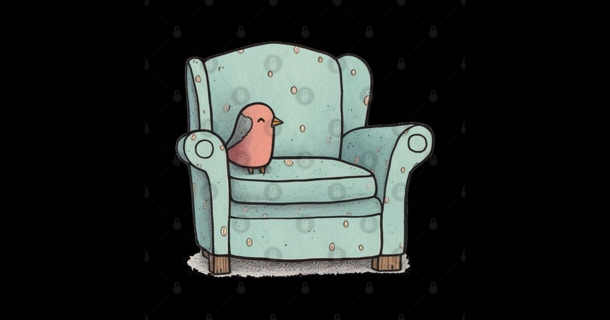 Couch - Couch - Sticker | TeePublic