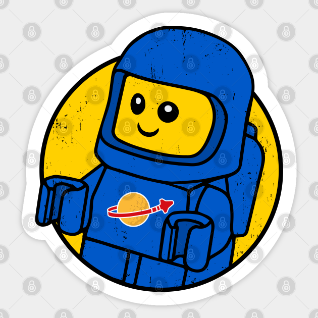 My Space Baby - Lego Spaceman - Sticker | TeePublic
