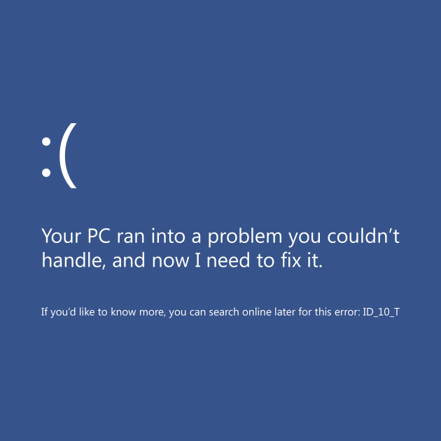 Error Code: ID_10_T - Tech Support - Phone Case | TeePublic