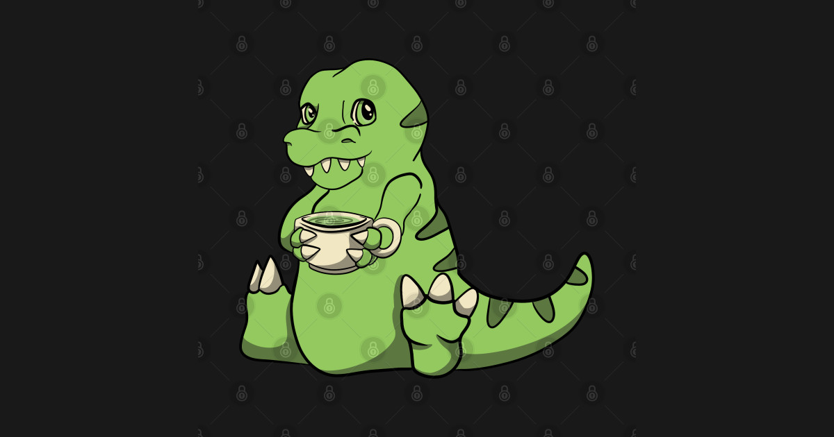 Cute Tea- Rex - Tea Rex - T-Shirt | TeePublic