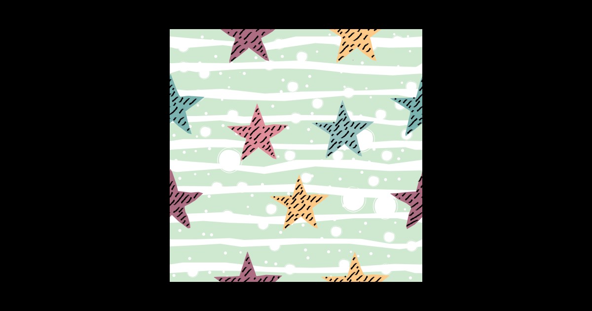 Star Pattern - Stars - Sticker | TeePublic