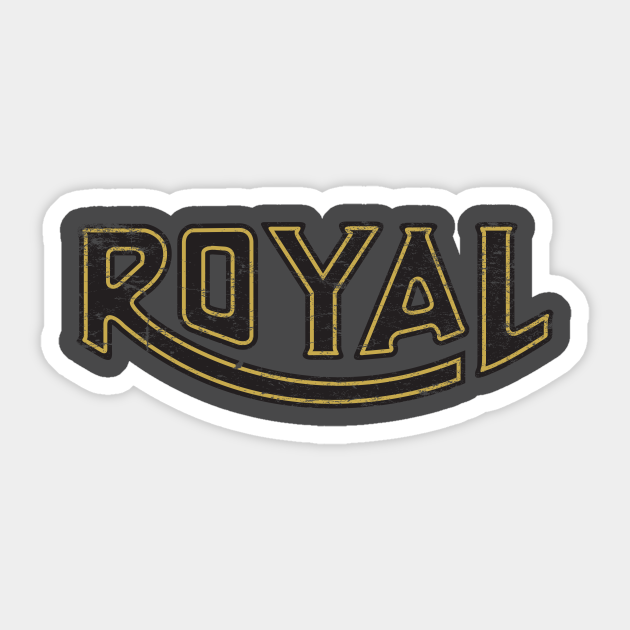 Royal - Typewriter - Sticker | TeePublic