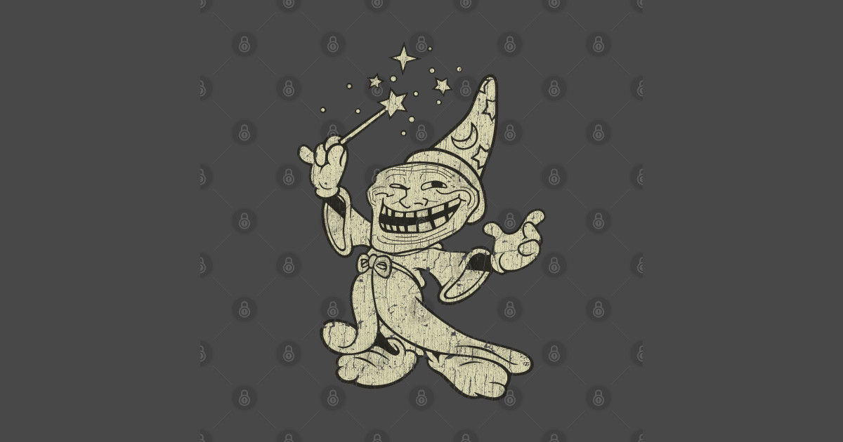 Troll Wizard - Troll - T-Shirt | TeePublic