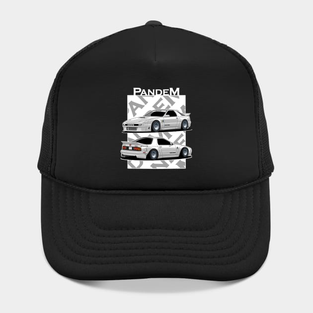 RX-7 FC With Pandem Widebody KIt - Cars Lover - Hat | TeePublic