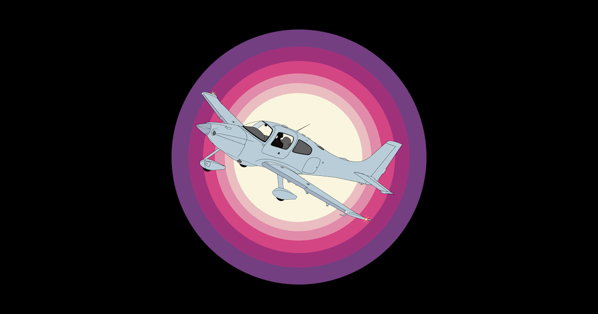 Cirrus SR22 Sunrise - Cirrus Sr22 - Sticker | TeePublic