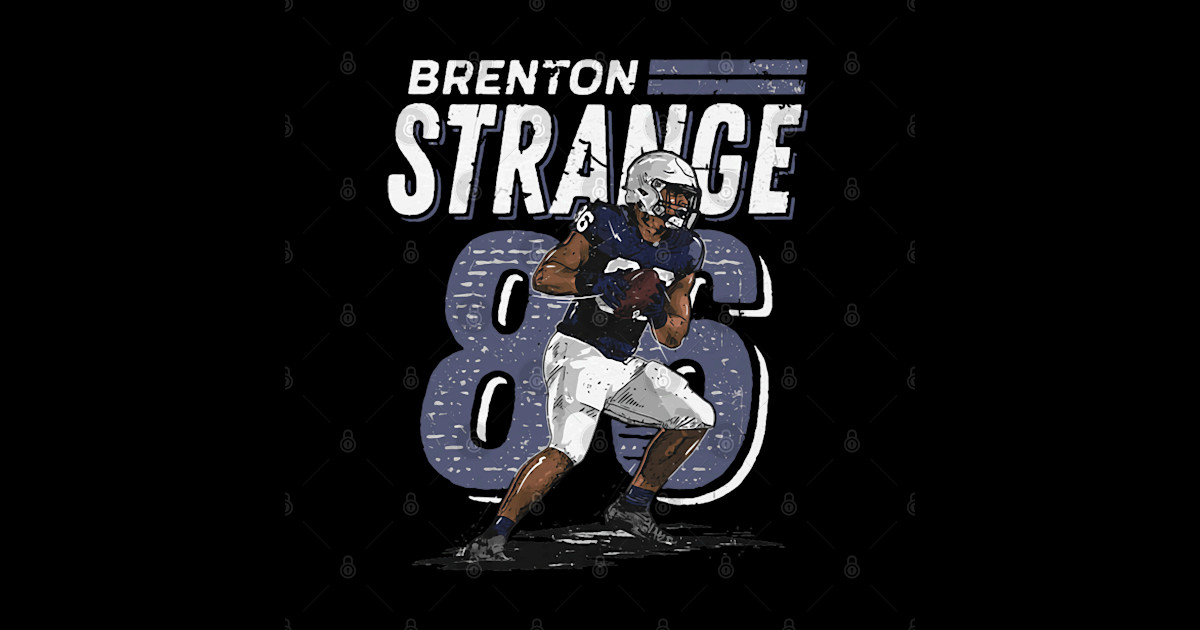 Brenton Strange College Dash - Brenton Strange - Sticker | TeePublic