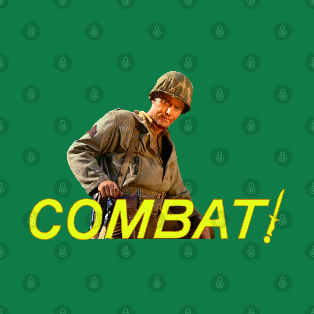 COMBAT! Sgt. Saunders - Combat - T-Shirt | TeePublic