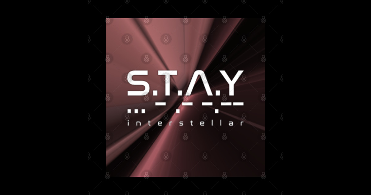 Stay Interstellar Morse Code - Stay Interstellar Morse Code - Sticker ...