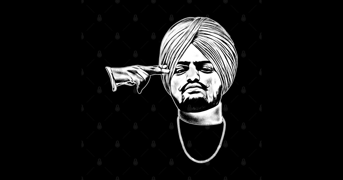 Sidhu Moose Wala --- Sidhu Moose Wala - Sticker | TeePublic