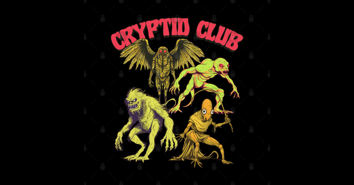 -- Cryptid Club -- Cryptid - T-Shirt | TeePublic