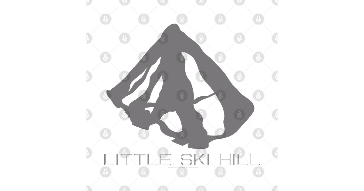Little Ski Hill Resort 3D - Little Ski Hill - T-Shirt | TeePublic