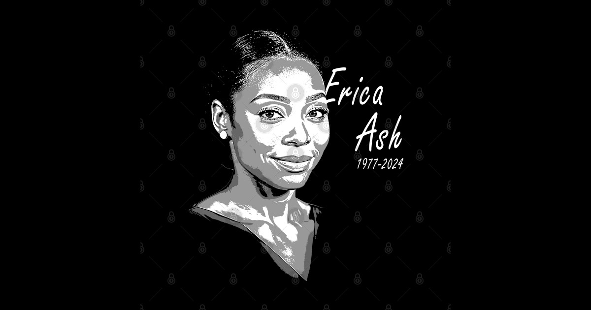 erica ash 1977- 2024 fan made - Erica Ash - Sticker | TeePublic