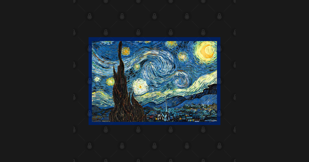 Starry Night - Starry Night - T-Shirt | TeePublic