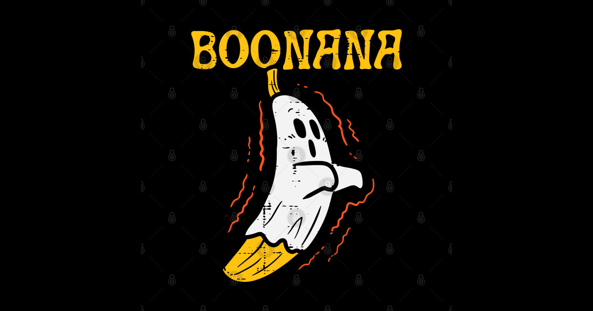 boonana halloween banana - Boonana - Sticker | TeePublic