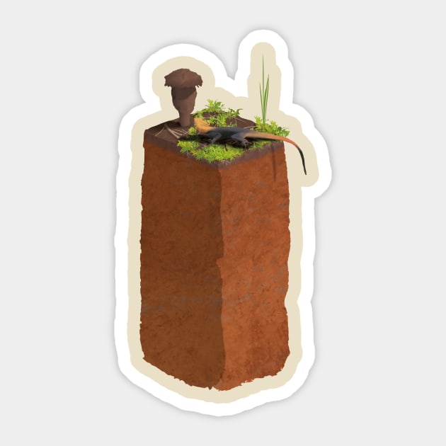 Tropical soil - Soil - Sticker | TeePublic