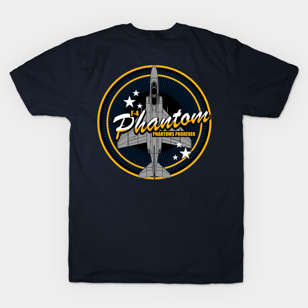F-4 Phantom (Front & Back logo) - Air Force F4 Phantom 2 - T-Shirt ...