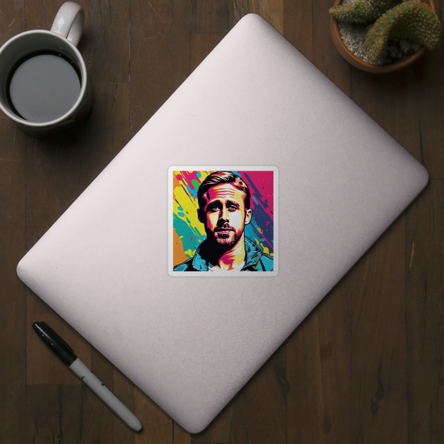 Ryan Gosling vector art fan works graphic design by ironpalette - Movie ...