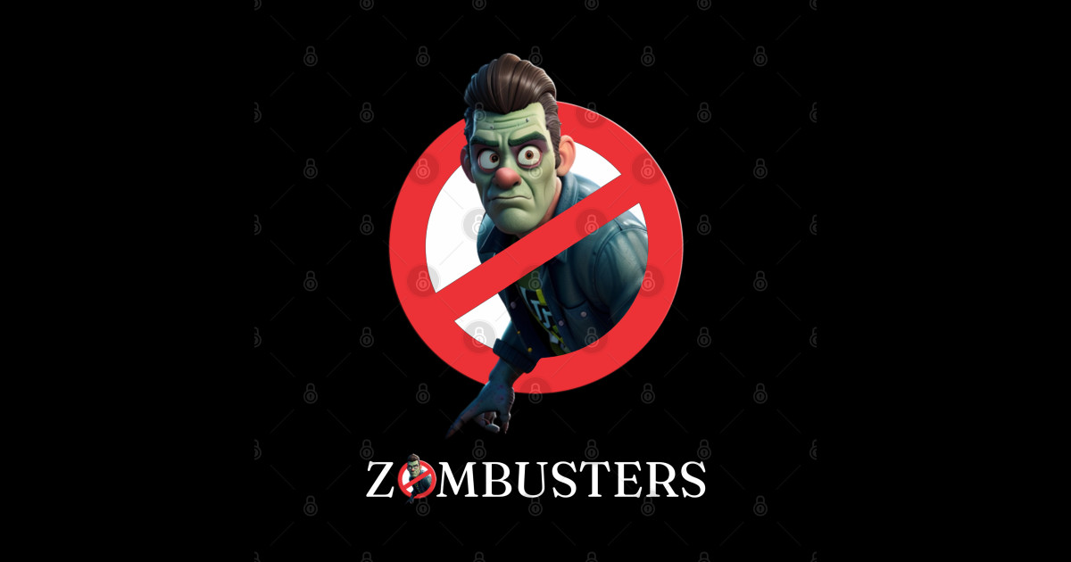 Zombusters - Zombies - Sticker | TeePublic