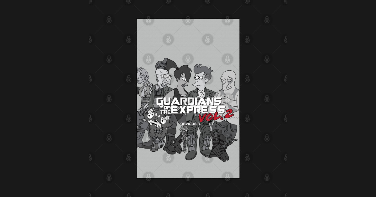 Guardian Express Vol.2 - Parody Design - T-Shirt | TeePublic