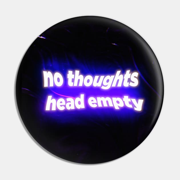 No Thoughts Head Empty Meme Aesthetic - No Thoughts Head Empty - Pin ...