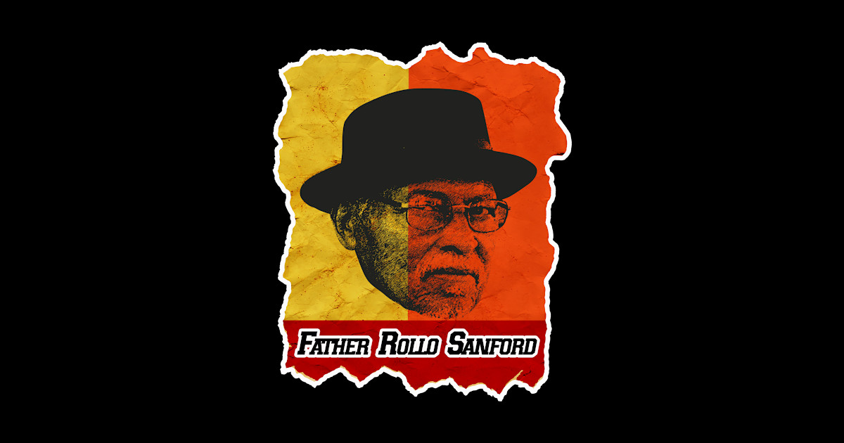 Father Rollo Sanford - Vintage Style - Sticker | TeePublic