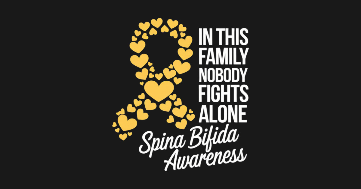 Family Support Spina Bifida Awareness - Family Support - T-Shirt ...