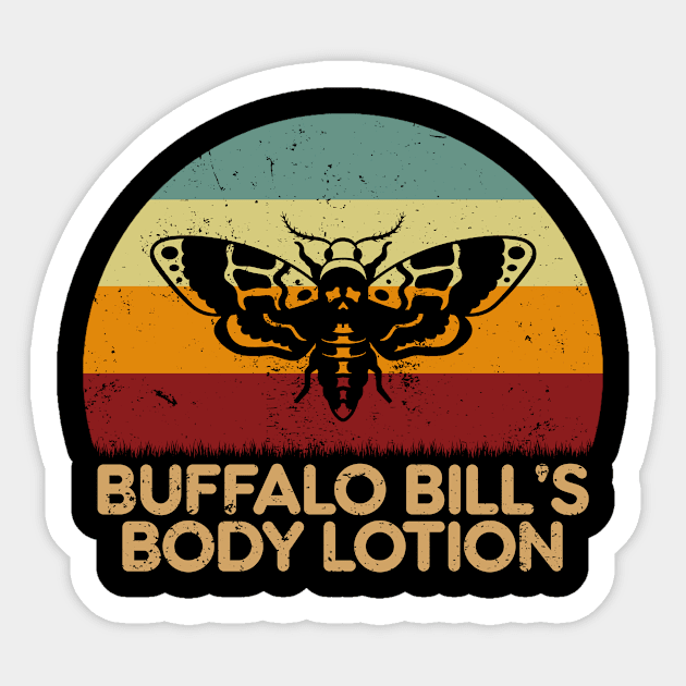 Buffalo Bill's Body Lotion - Silence Of The Lambs - Sticker | TeePublic