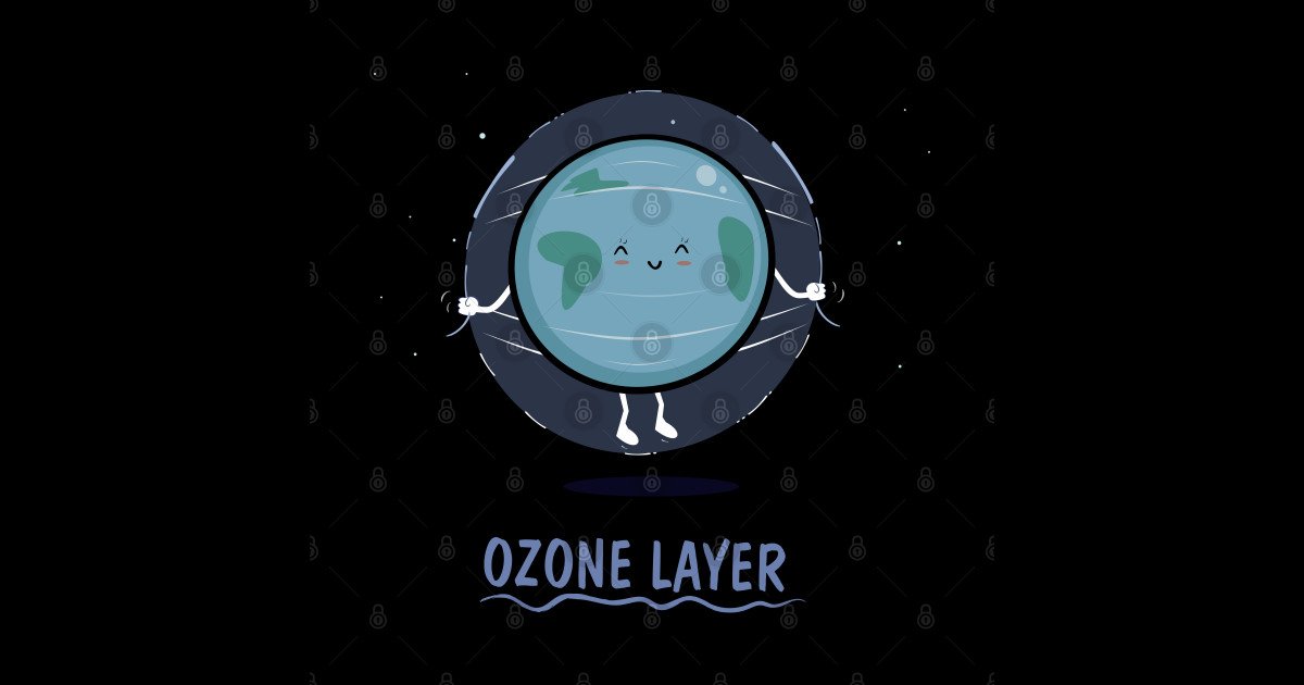 Ozone Layer - Earth - Sticker | TeePublic