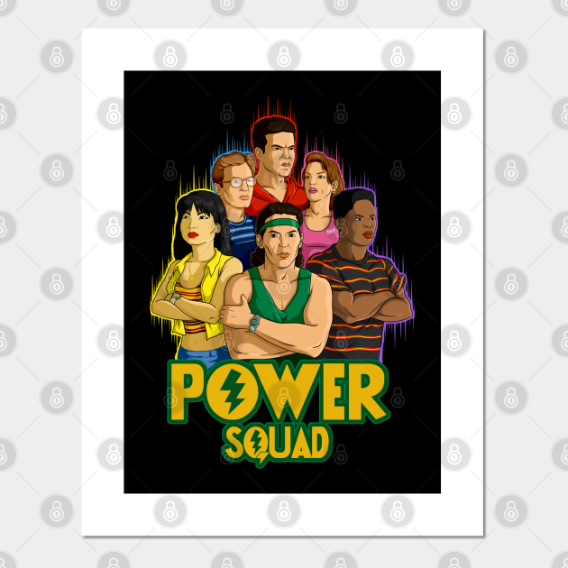 Power Squad - Mighty Morphin Power Rangers - Posters and Art Prints ...