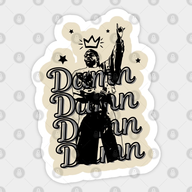kendrick lamar damn - Kendrick Lamar - Sticker | TeePublic
