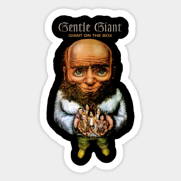 GENTLE GIANT BAND - Gentle Giant Band - Sticker | TeePublic