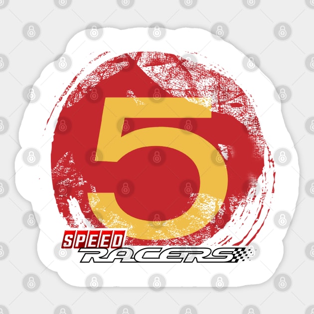 Speed Racer 5 - Speed Racer - Sticker | TeePublic