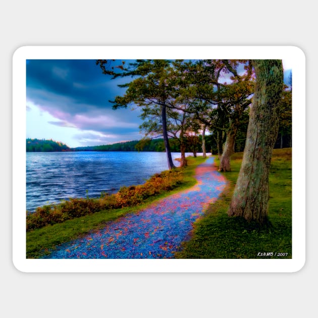 Magical Path - Atlantic - Sticker | TeePublic