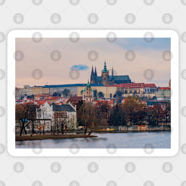 Prague Castle - Prague - Sticker | TeePublic