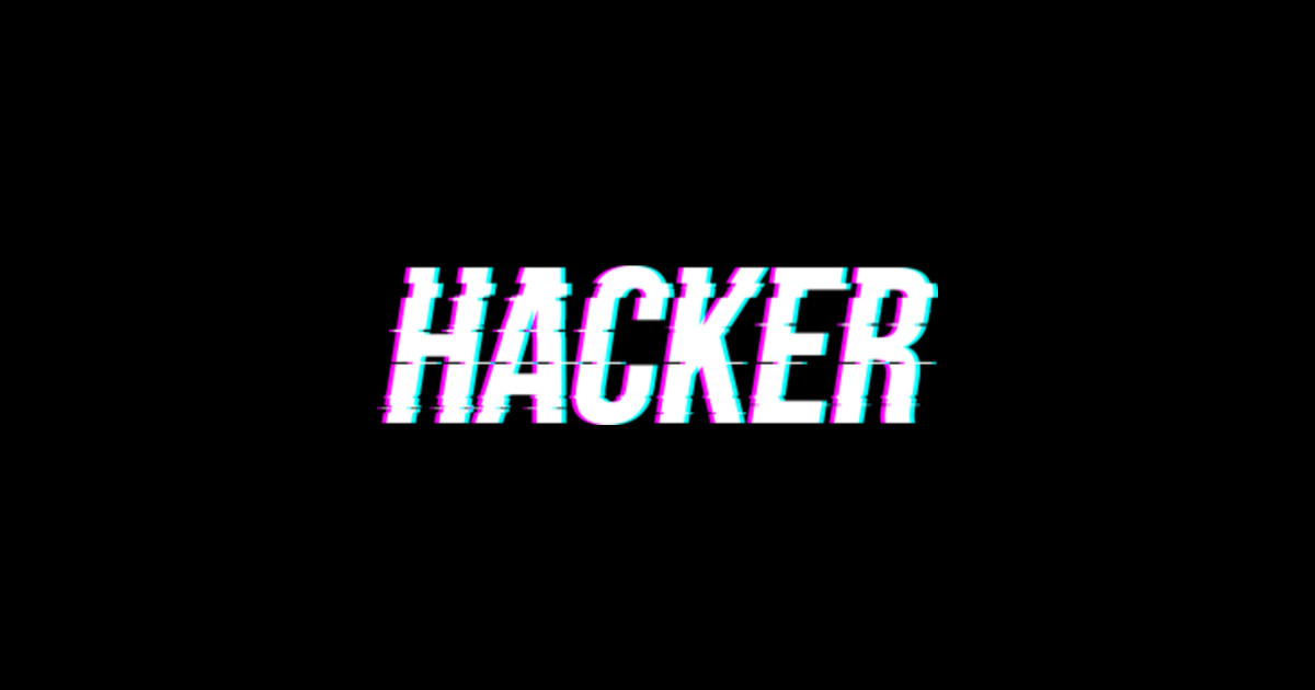 Hacker - Cyberpunk - Hacker - Sticker | TeePublic