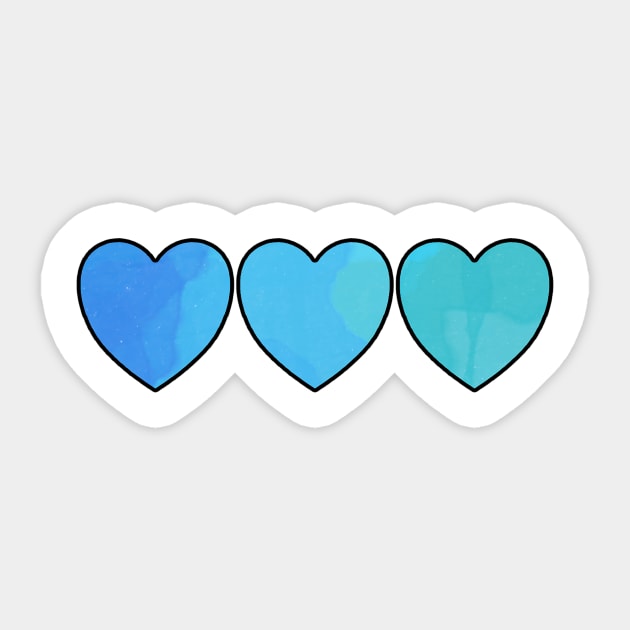 blue hearts