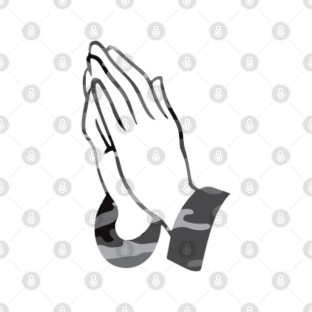 Abstract Praying Hands Unique Design Praying Hands T Shirt