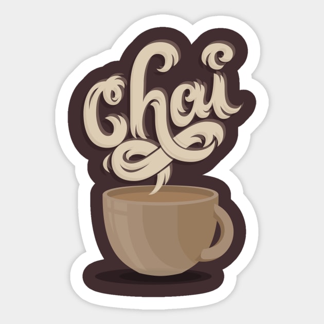 Chai Tea - Chai Tea - Sticker | TeePublic