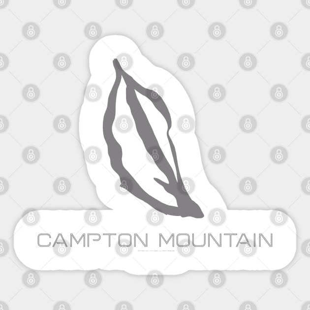 Campton Mountain Resort 3D - Campton Mountain Resort - Sticker | TeePublic