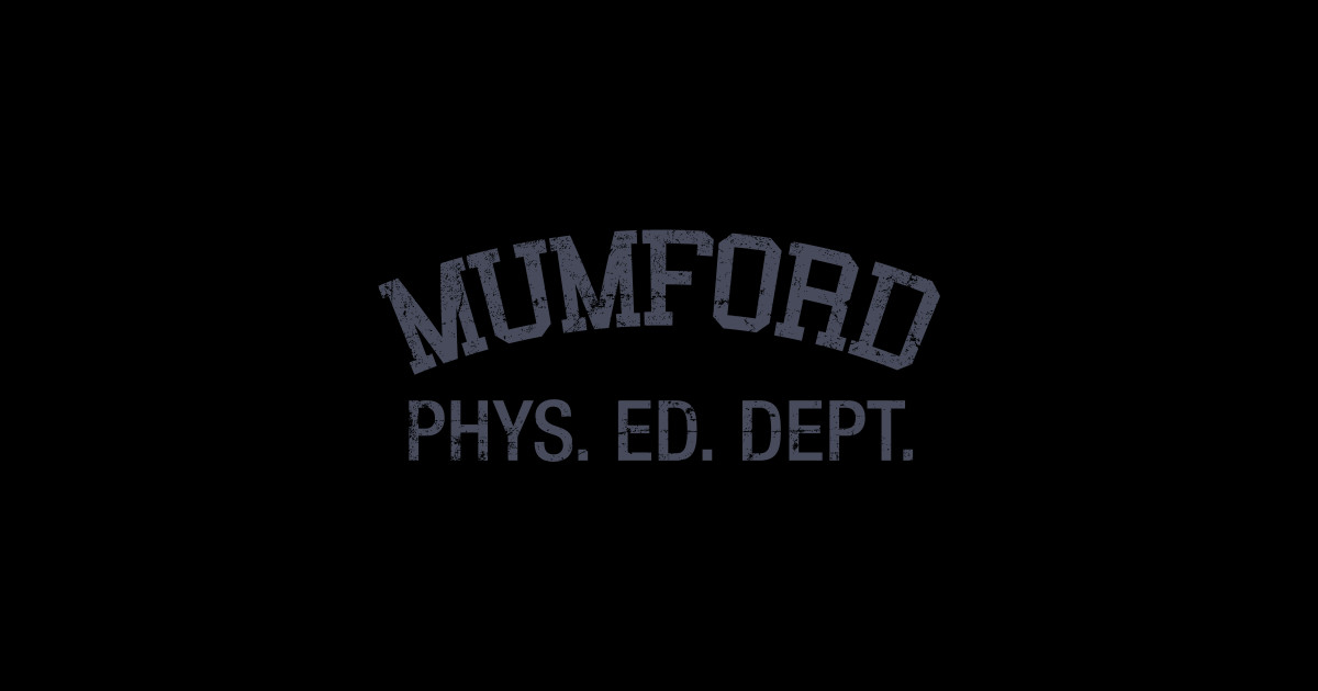 Mumford Phys. Ed. Dept. - Beverly Hills Cop - Sticker | TeePublic