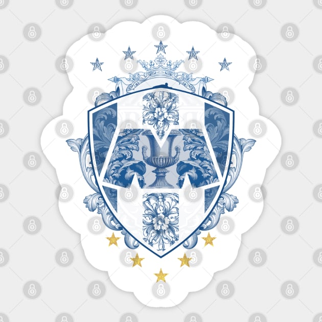 Monterrey vintage shield - Soccer - Sticker | TeePublic