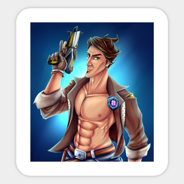 Borderlands - Timothy Lawrence - Borderlands The Pre Sequel - Sticker ...