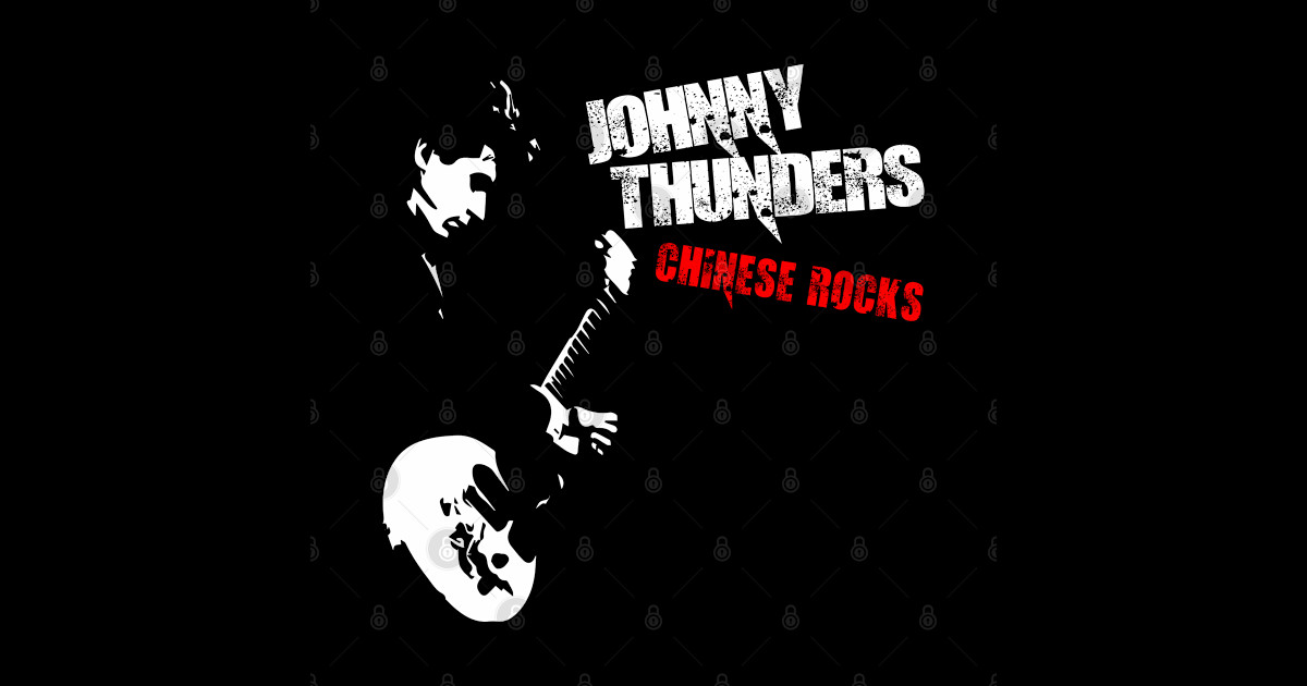 Johnny Thunders - Johnny Thunders - Sticker | TeePublic