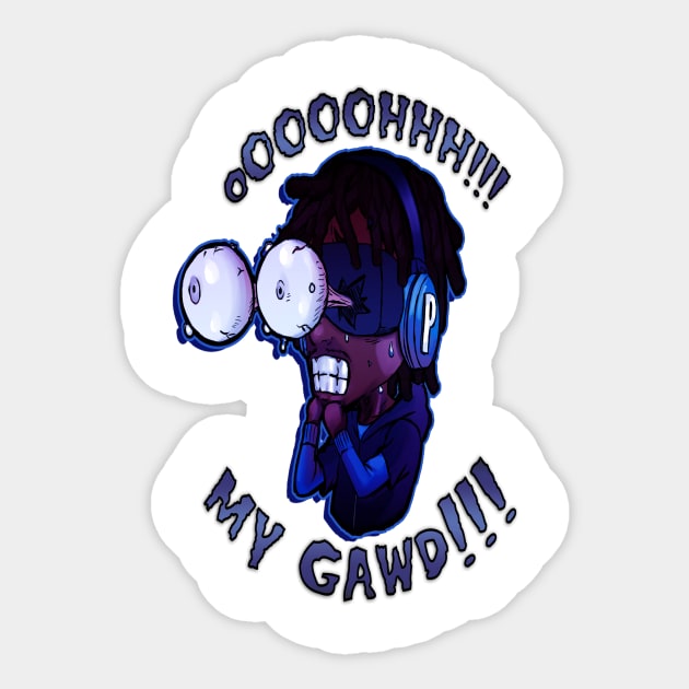 Poiised Creepy VR Tee! - Poiised - Sticker | TeePublic