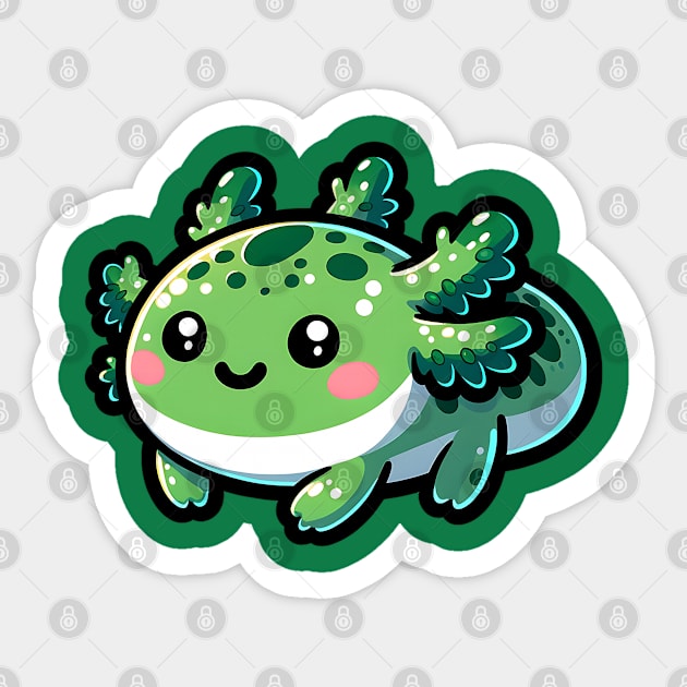 Enigma Axolotl - Axolotl - Sticker | TeePublic