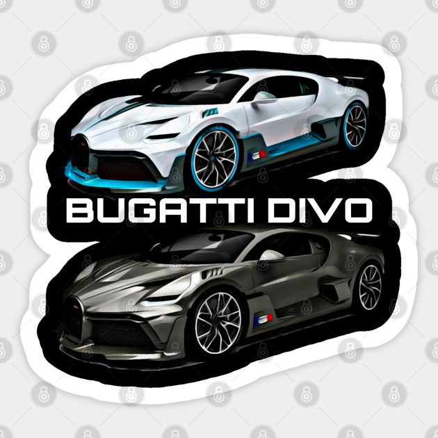 Best Bugatti Divo - Bugatti - Sticker | TeePublic