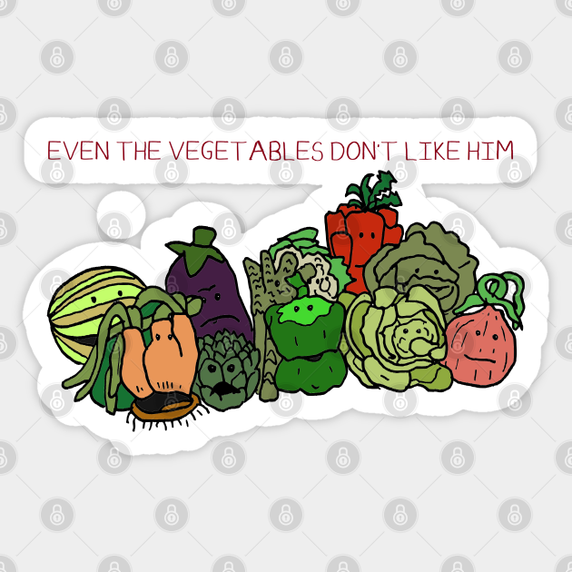 Muppet Christmas Carol - Vegetables - Muppet Christmas Carol - Sticker ...