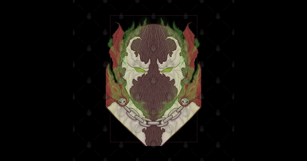 Super spawn hero, who are ready for hell? - Spawn From Hell - Sticker | TeePublic