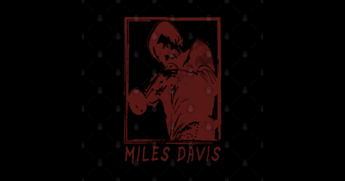 Vintage Style Miles Davis - Miles Davis - Sticker | TeePublic